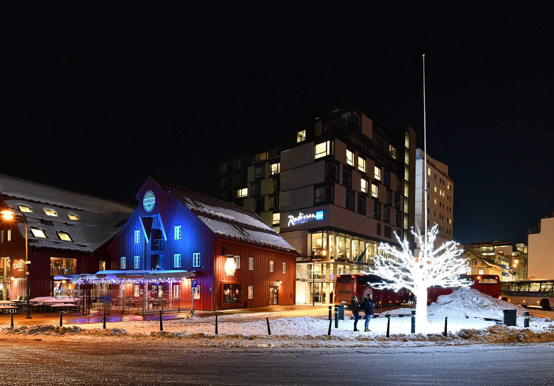 Reisebericht Tromsoe (Norwegen), zur Aurora Borealis (Polarlichter)